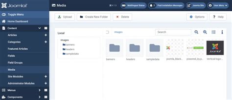 Introduction To The Joomla Dashboard Scalahosting Blog