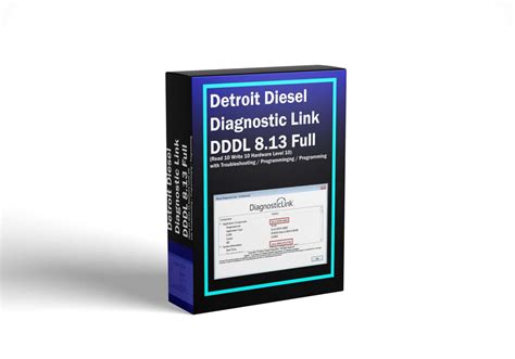 Detroit Diesel Diagnostic Link Dddl 8 13 Full Read 10 Write 10 Hardware Level 10 With