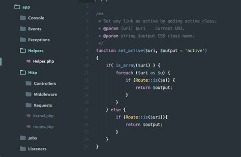 Menambahkan Css Class Active Pada Menu Sesuai Route Yang Di Akses Di