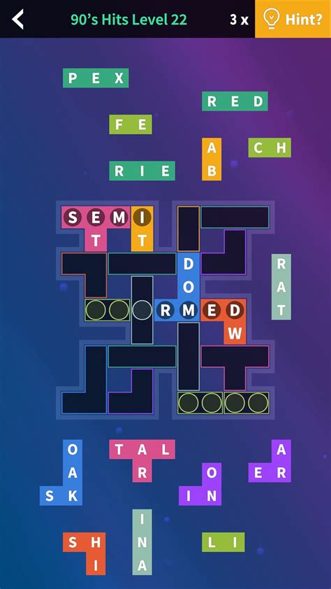 Word Game UI Design