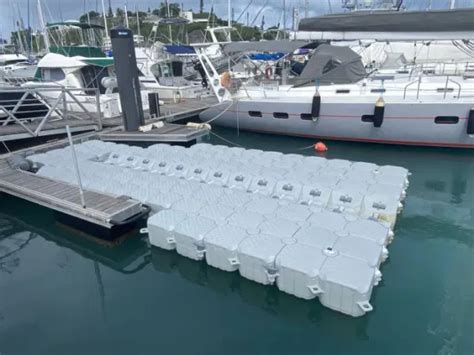 Floating Platform Bridge With Hdpe Pontoon Cube Modular Floating Dock And Floating Dock System