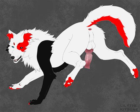 Rule 34 Anus Balls Black Claws Black Sclera Blue Eyes Canid Claws