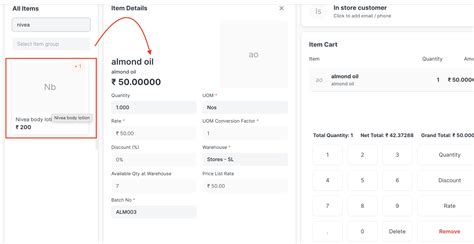 Pos Not Able To Select Another Item Through The Side Panel · Issue 29338 · Frappeerpnext · Github