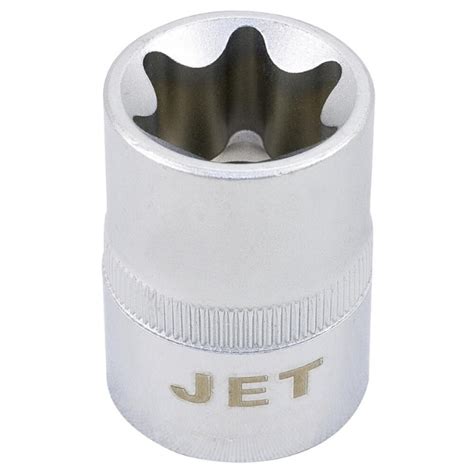 Jet 677861 1 2 Drive X E20 External Torx Chrome Socket