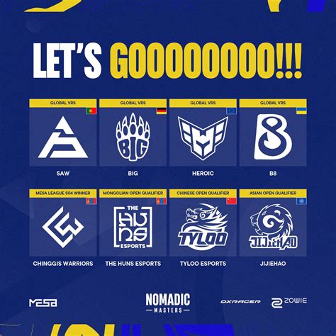 Mesa Mongolian Esports Association Nomadic Masters Spring 2025 эхлэхэд 19 н хоног үлдлээ