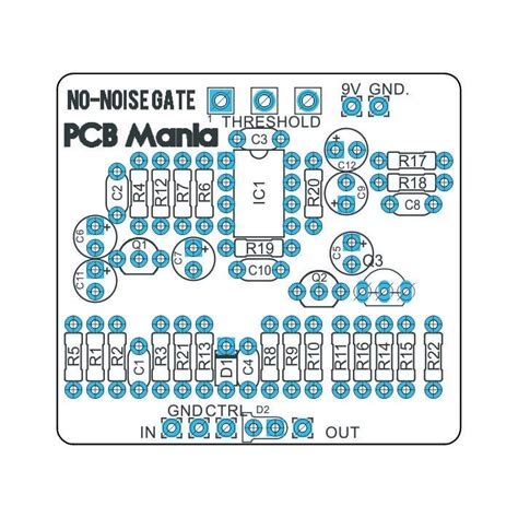 No Noise Gate Pcb Guitar Mania