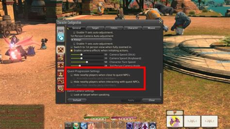 How To Hide Other Players Near Quest NPCs In FFXIV Dawntrail The Nerd