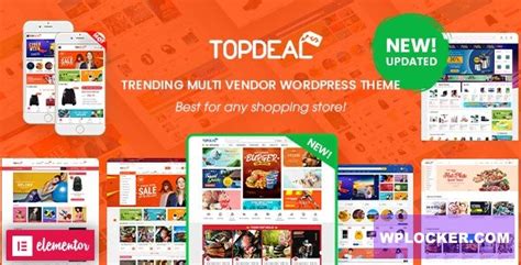Topdeal V2 3 5 Multi Vendor Marketplace Elementor Woocommerce Wordpress Theme Wplocker Com
