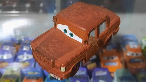 Mattel Disneypixar Cars Fred Piston Cup Fan Rust Eze Racing Tent Rusty Car La Speedway 2008