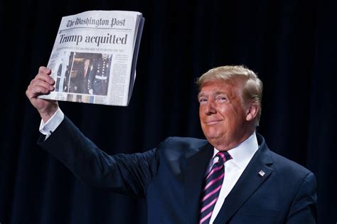 After Acquittal Trump Attacks Impeachment