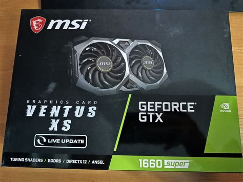 Відеокарта MSI 1660 SUPER VENTUS XS: 6 999 грн. - Комплектующие и ...