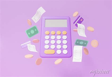 3d Render Calcucator And Basic Math Operation Symbols Math And Posters For The Wall • Posters