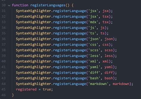 [feature] allow to configure prism languages · issue 26 · web infra