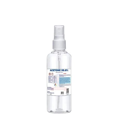 Purge Acetone 998 Pure Acetone 60ml Thinner Solvent Degreaser