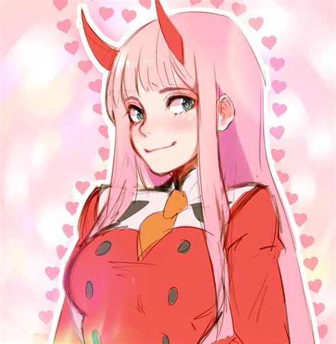 Her Smirk Is So Cute Edit Of Fanart Daily Zero Two Edits 29 R Darlinginthefranxx