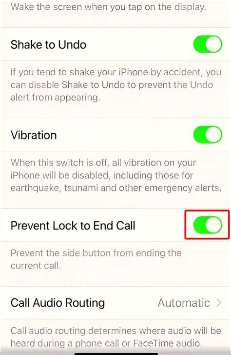 How To Disable Side Lock Button From Ending Calls On Iphone And Android