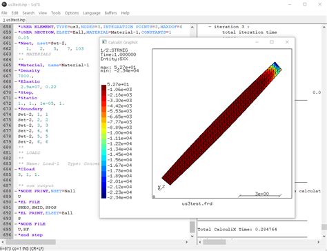 Missing Element Us3 Calculix Official Versions Are On Calculixde The Official Github