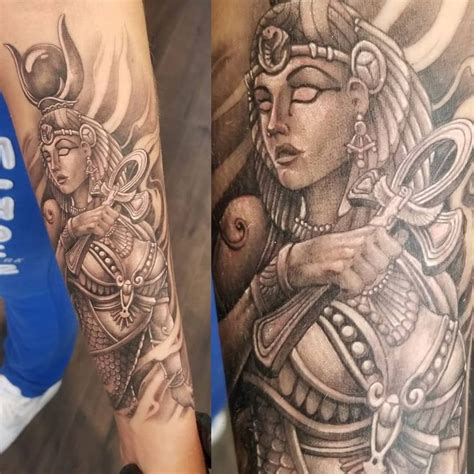Hathor Tattoo Designs