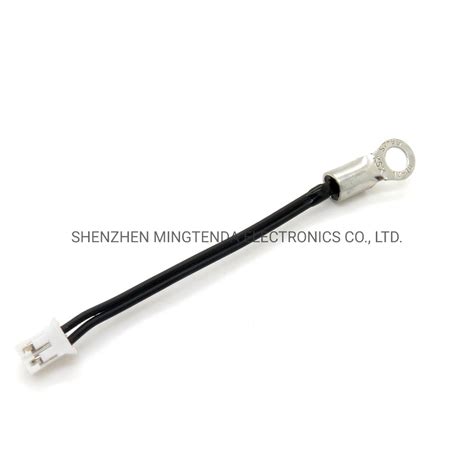 Ring Lug Terminal Temperature Sensing Probe Ntc Thermistor For Bms Temperature Sensor Water