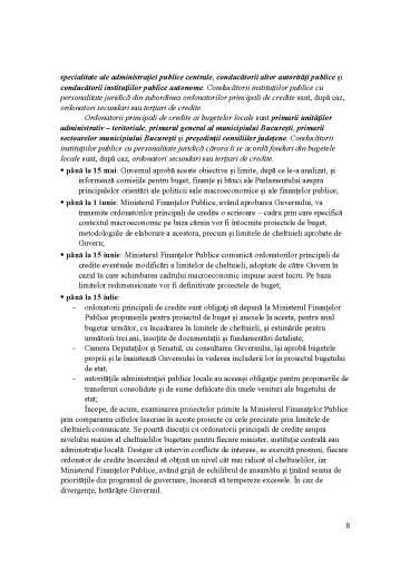 Procesul Bugetar Referat [doc]