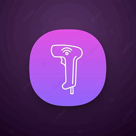 Wireless Barcode Scanning App Icon Store Hand Supermarket Vector Store Hand Supermarket Png