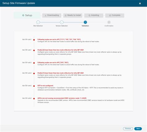 Cisco Nexus Dashboard Orchestrator Nexus Dashboard Orchestrator Preparing Cisco Apic Sites For
