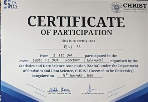 Datascience Dataanalytics Powerbi Excel Datacleaning Christuniversity Rini Pr