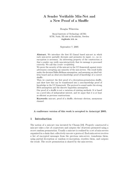 Document Pdf Public Key Cryptography Encryption