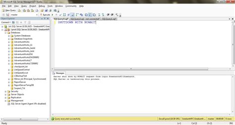 how to move a mirrored database mdf and ldf files mssqltrek