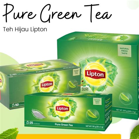 Lipton Pure Green Tea Teh Hijau Lipton Shopee Malaysia