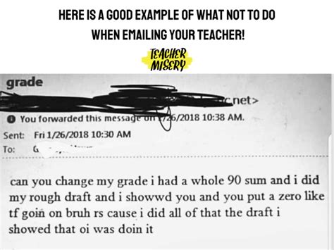 How To Write An Email To A Teacher Dos And Donts Teacher Misery