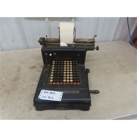 Vintage Burroughs Adding Machine