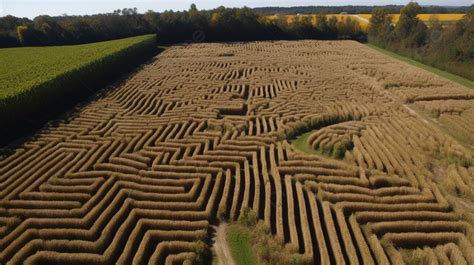 여러 키 큰 잔디를 포함하는 큰 미로 옥수수 미로 그림 미로 옥수수 배경 일러스트 및 사진 무료 다운로드 Pngtree