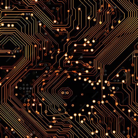 Premium Photo Pcb Circuit Seamless Pattern