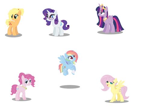 Mlp Future Mane Six By Starshames On Deviantart