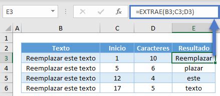 Ejemplos de Función Extrae Excel VBA y Google Sheets Automate Excel