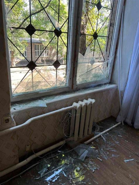 Від шахедної атаки на Кривий Ріг 23 липня пошкоджено навчальний заклад фото наслідків Перший