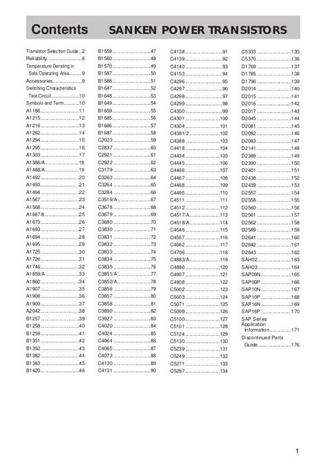 Fet Transistor Cross Reference At Lily Selwyn Blog