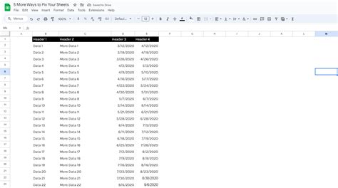 10 Simple Ways To Make Your Spreadsheets Better