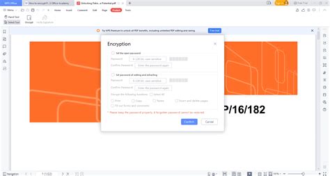 Guideline For How To Remove Permissions From Pdf Wps Office Blog