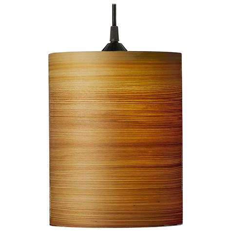 Centa A Mid Century Modern Style White Wood 85 Veneer Pendant For