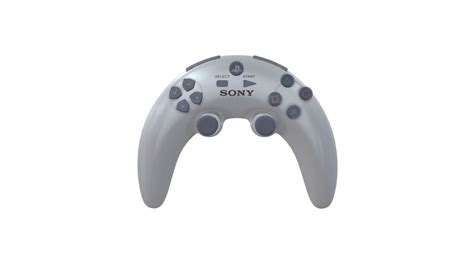 Ps3 Prototype Controller Aka Boomerang 3d Model By Rtql8d [0323745] Sketchfab