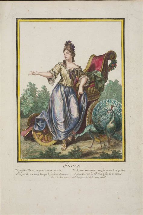 Juno Robert Bonnart Junon French Late 17th Century Toy Theatre Saint Jean Museum Of Fine