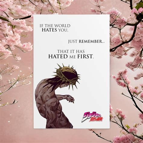 Jojos Bizarre Adventure Poster Manga Jesus Anime Poster Jojo