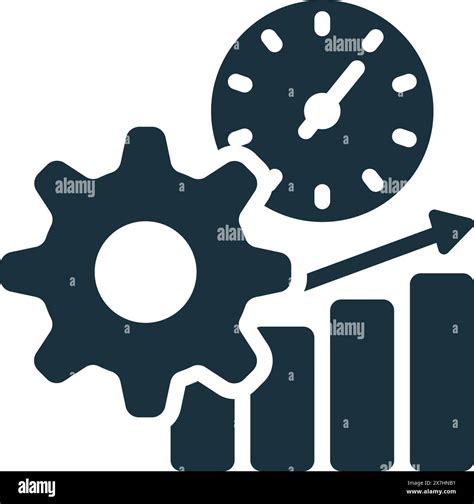 Performance Management Icon Monochrome Simple Virtual Assistant Icon