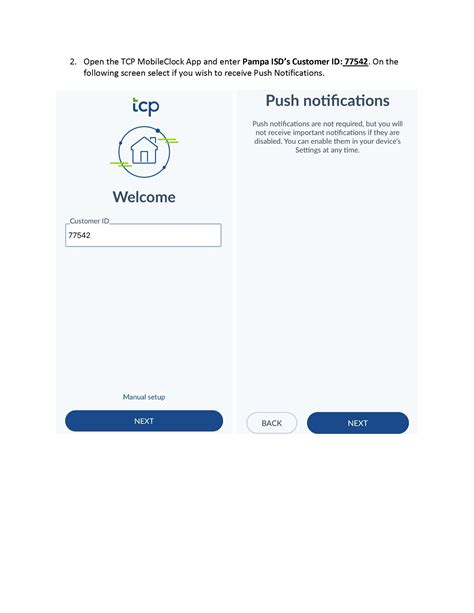 TCP MobileClock Instructions Pampa ISD Technology Helpdesk