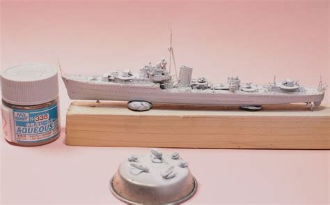 Royal Navy J Class Destroyer 1700 Work In Progress Maritime