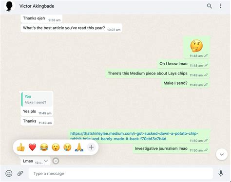 How To Use Whatsapp Emoji Reactions On Mobile And Desktop