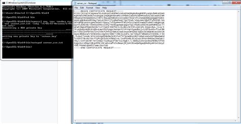 Generating A CSR On Windows Using OpenSSL 1Byte1Byte