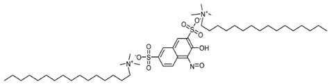 Expected Chemical Structure For Ion Pairing Between Nrs And Ctab